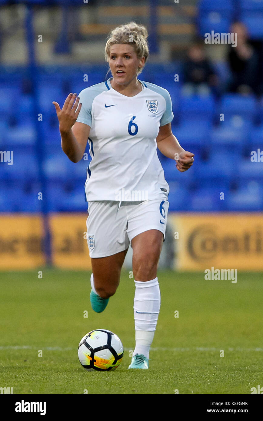 Millie Bright of England during the FIFA World Cup 2019 Qualifying ...