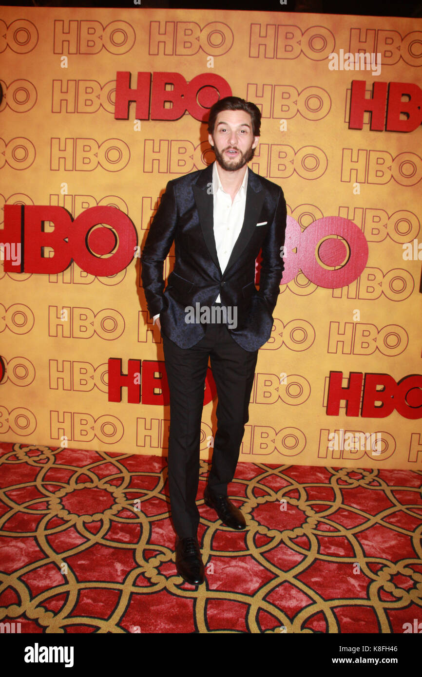 Ben Barnes 09/17/2017 The 69th Annual Primetime Emmy Awards HBO After ...