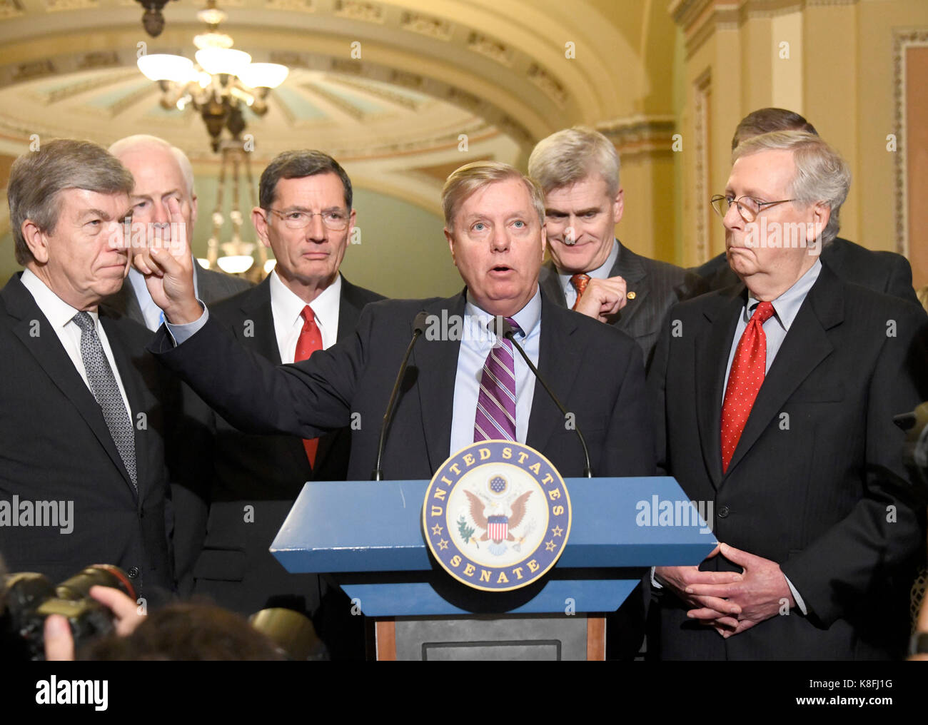 United States Senator Lindsey Graham (Republican of South Carolina ...