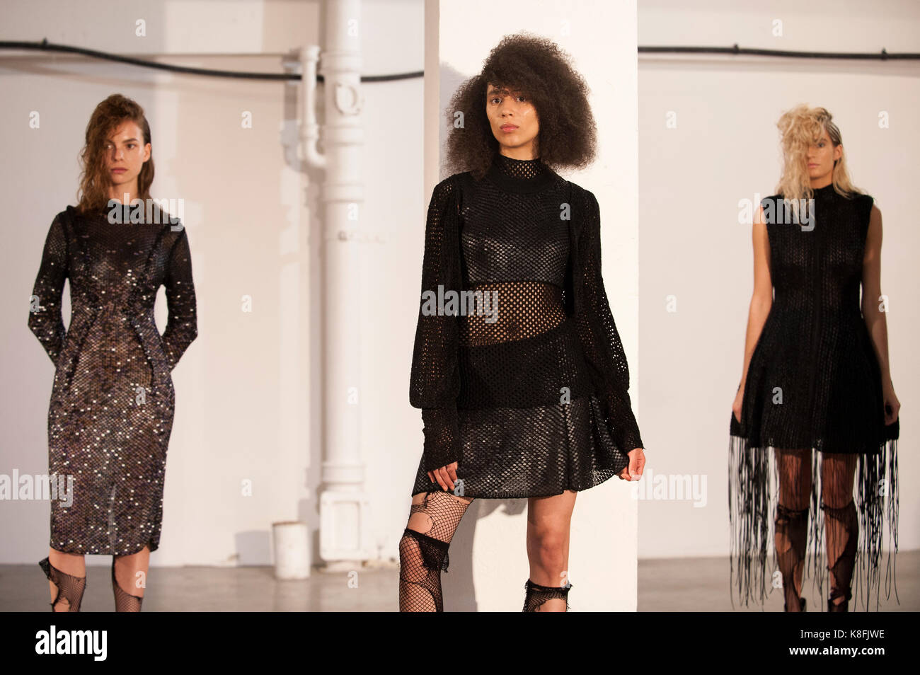 London, UK. 19th Sep, 2017. Tying in with London Fashion Week, emerging ...