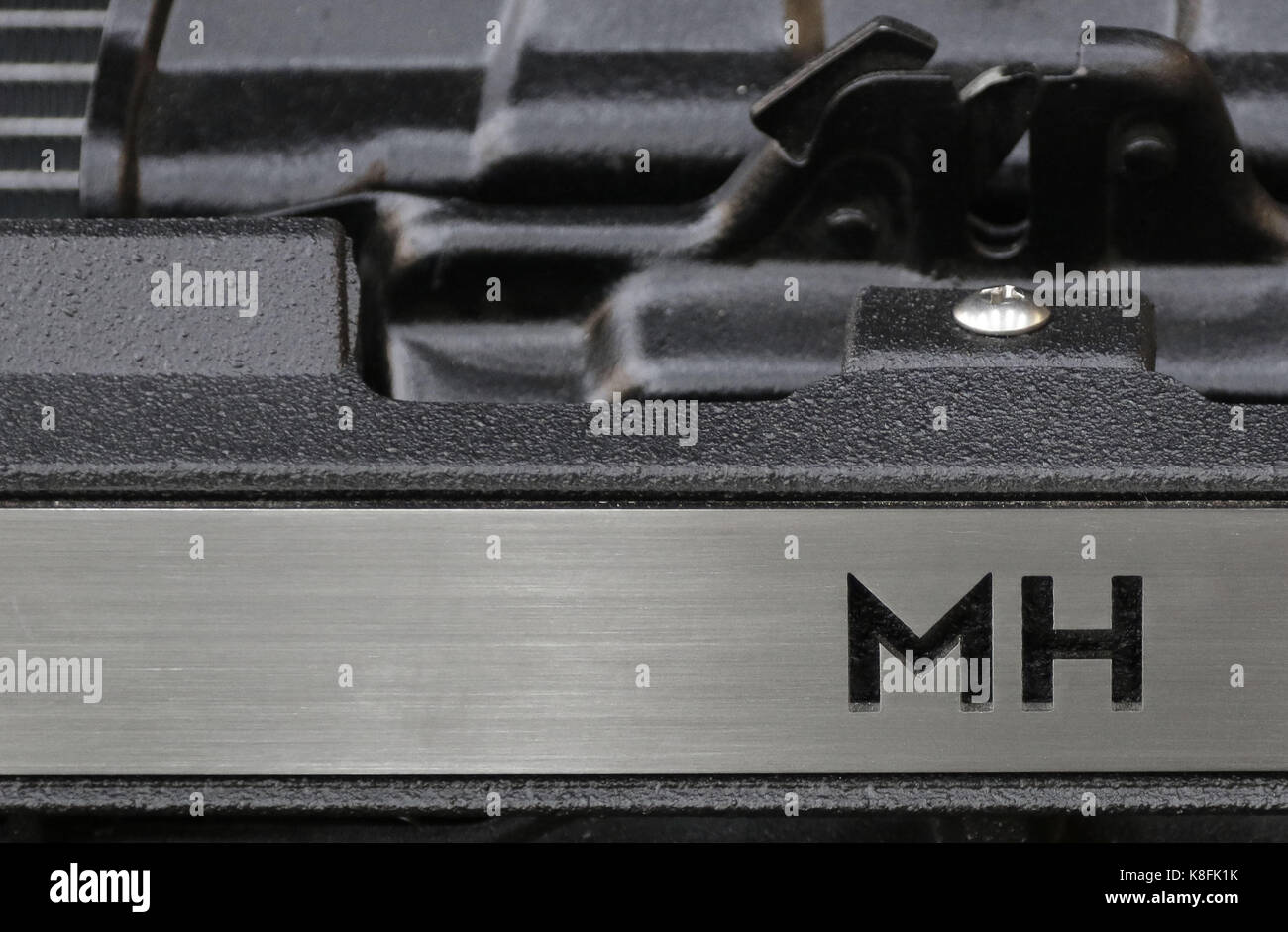 Paju, Gyeonggi, South Korea. 24th July, 2017. Radiator grill cover ...