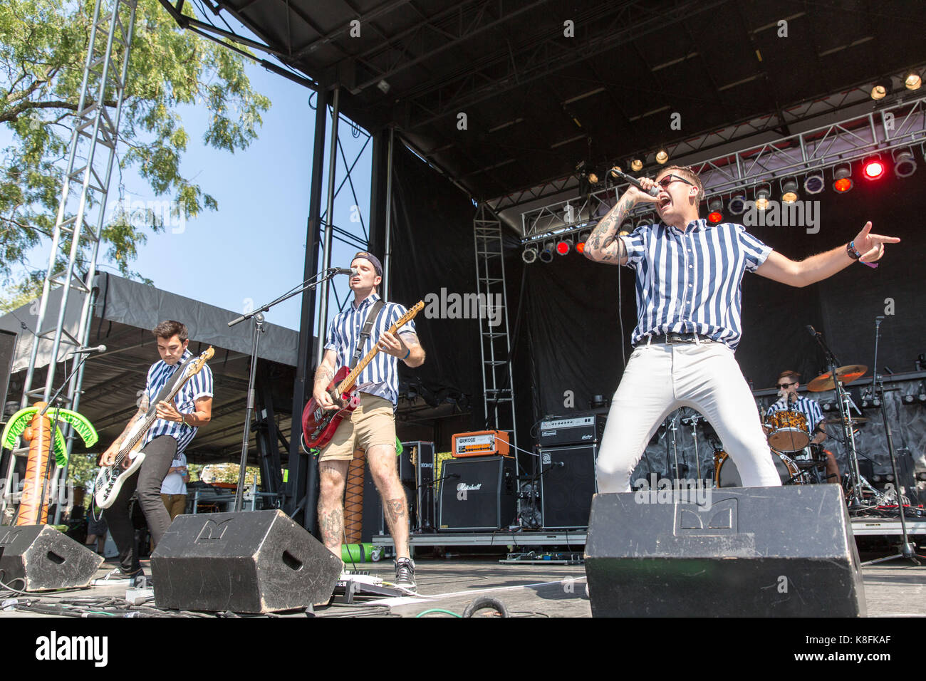 Chicago, Illinois, USA. 15th Sep, 2017. ADAM SHOJI, PATRICK CARLETON ...