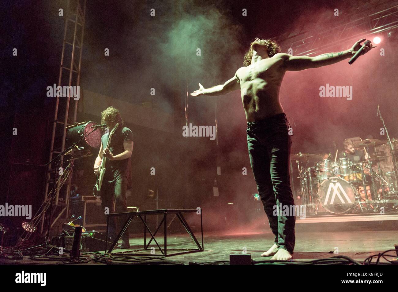 Chicago, Illinois, USA. 15th Sep, 2017. MARK VOLLELUNGA, JONNY HAWKINS ...