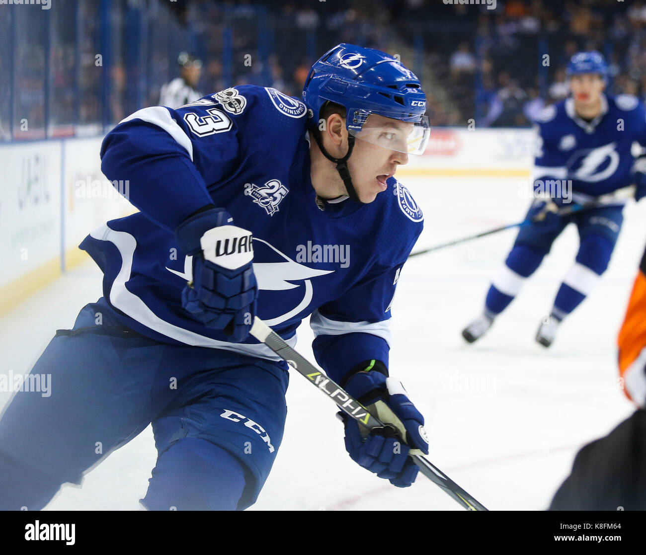 Amalie arena hockey hi-res stock photography and images - Alamy