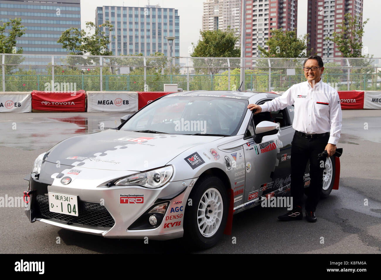 Tokyo, Japan. 19th Sep, 2017. Japanese automobile giant Toyota Motor ...