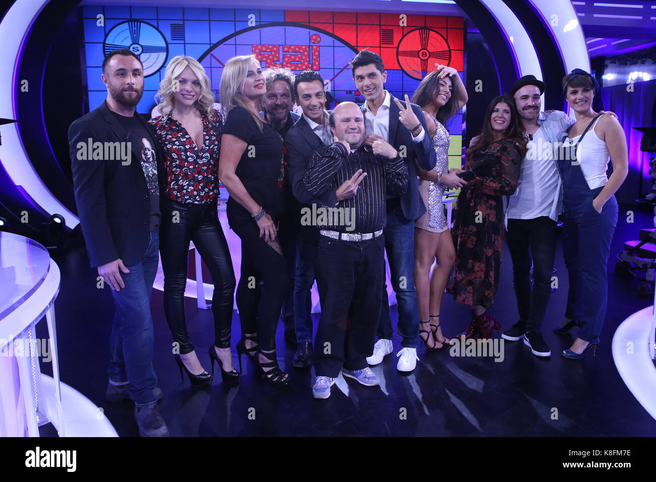 Local Caption *** Napoli Rai Studios First Bumped Run. In the photo The ...