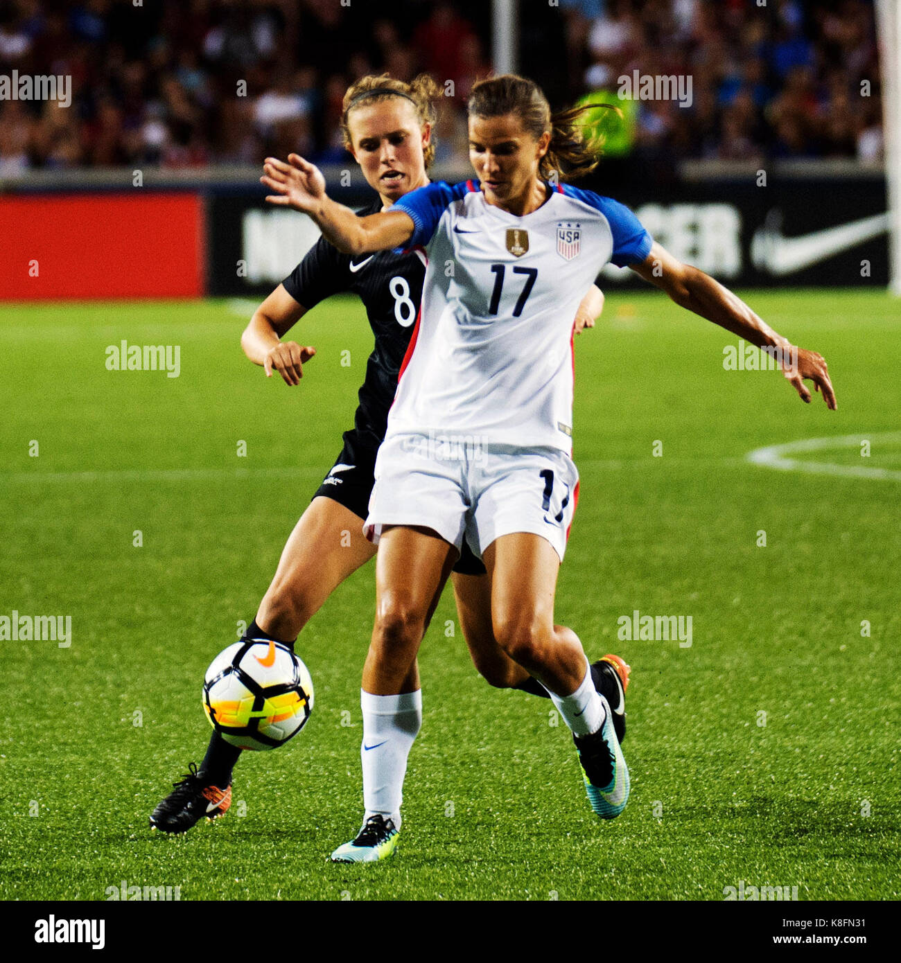 New zealand national womens football team hi-res stock photography and ...