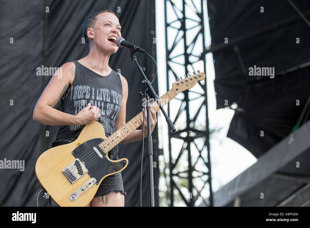 Chicago, Illinois, USA. 16th Sep, 2017. ERICA FREAS of RVIVR during ...