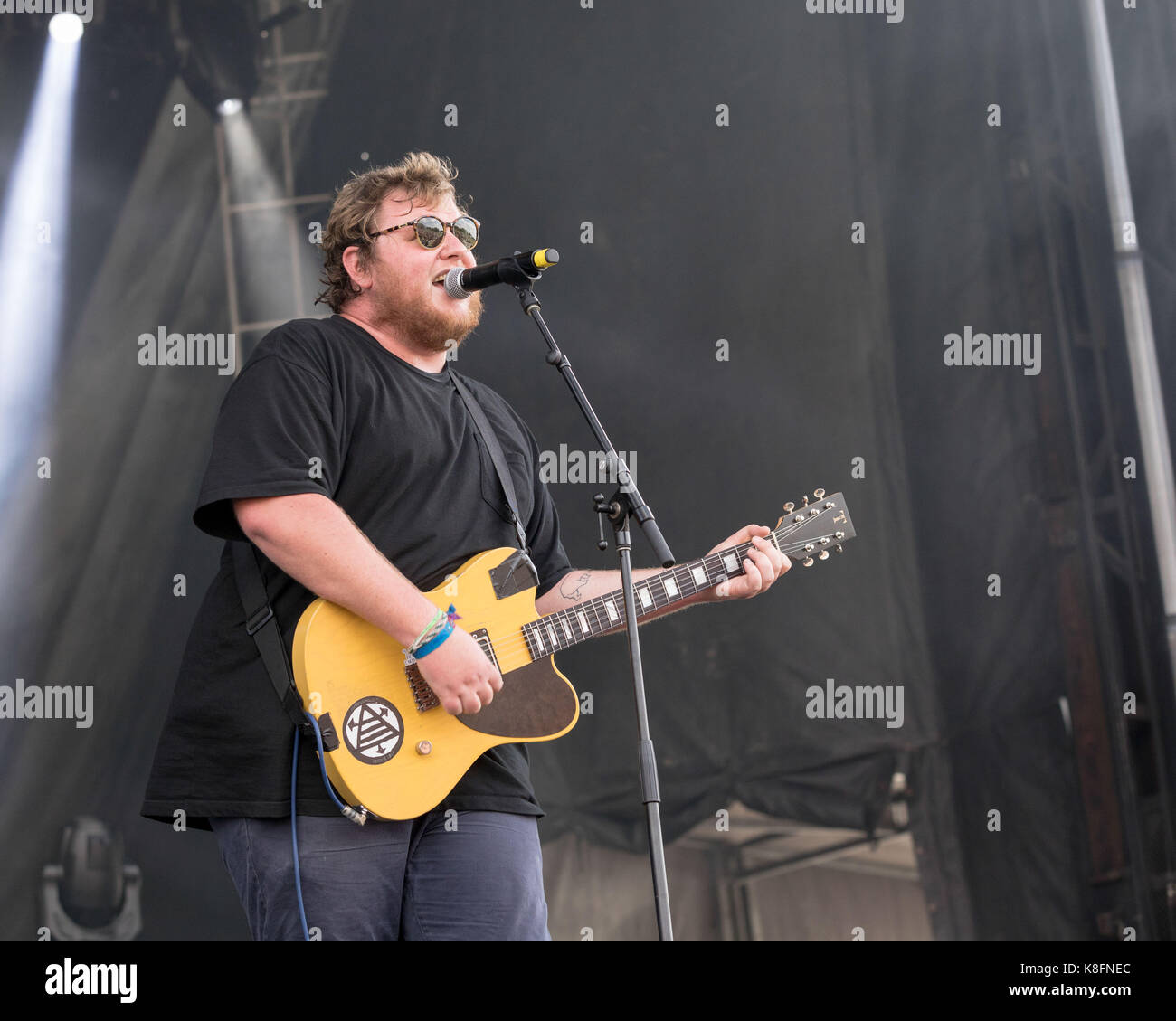 Chicago, Illinois, USA. 16th Sep, 2017. WIL WAGNER of The Smith Street ...