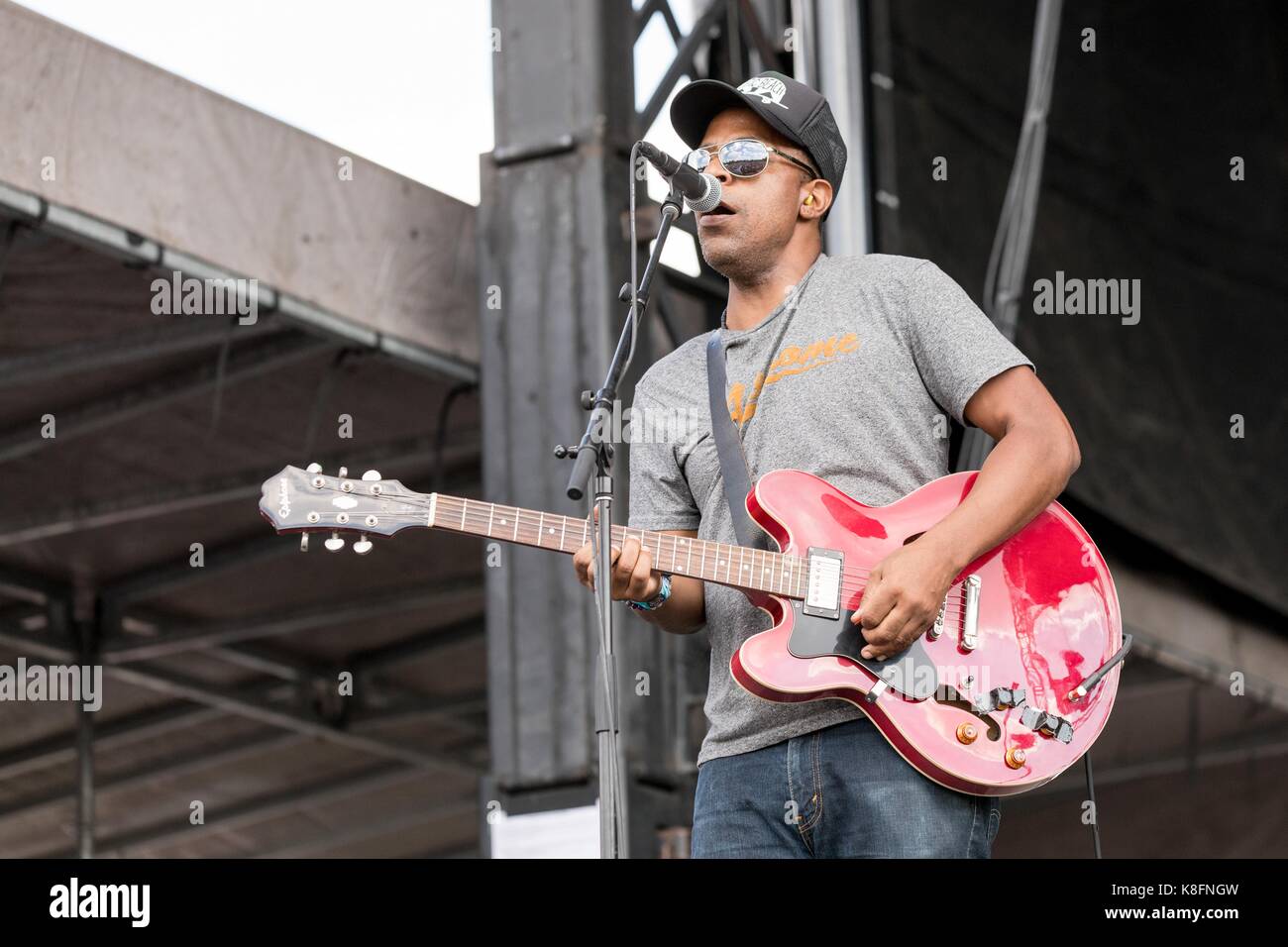 Chicago, Illinois, USA. 16th Sep, 2017. JOHN BIGHAM of Fishbone during ...