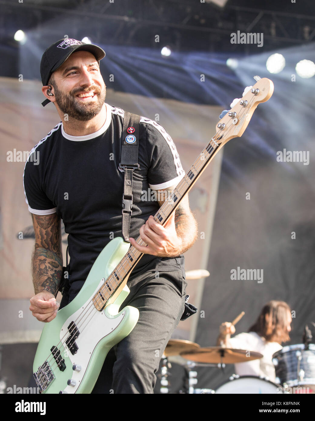 Chicago, Illinois, USA. 16th Sep, 2017. NICK GHANBARIAN of Bayside ...