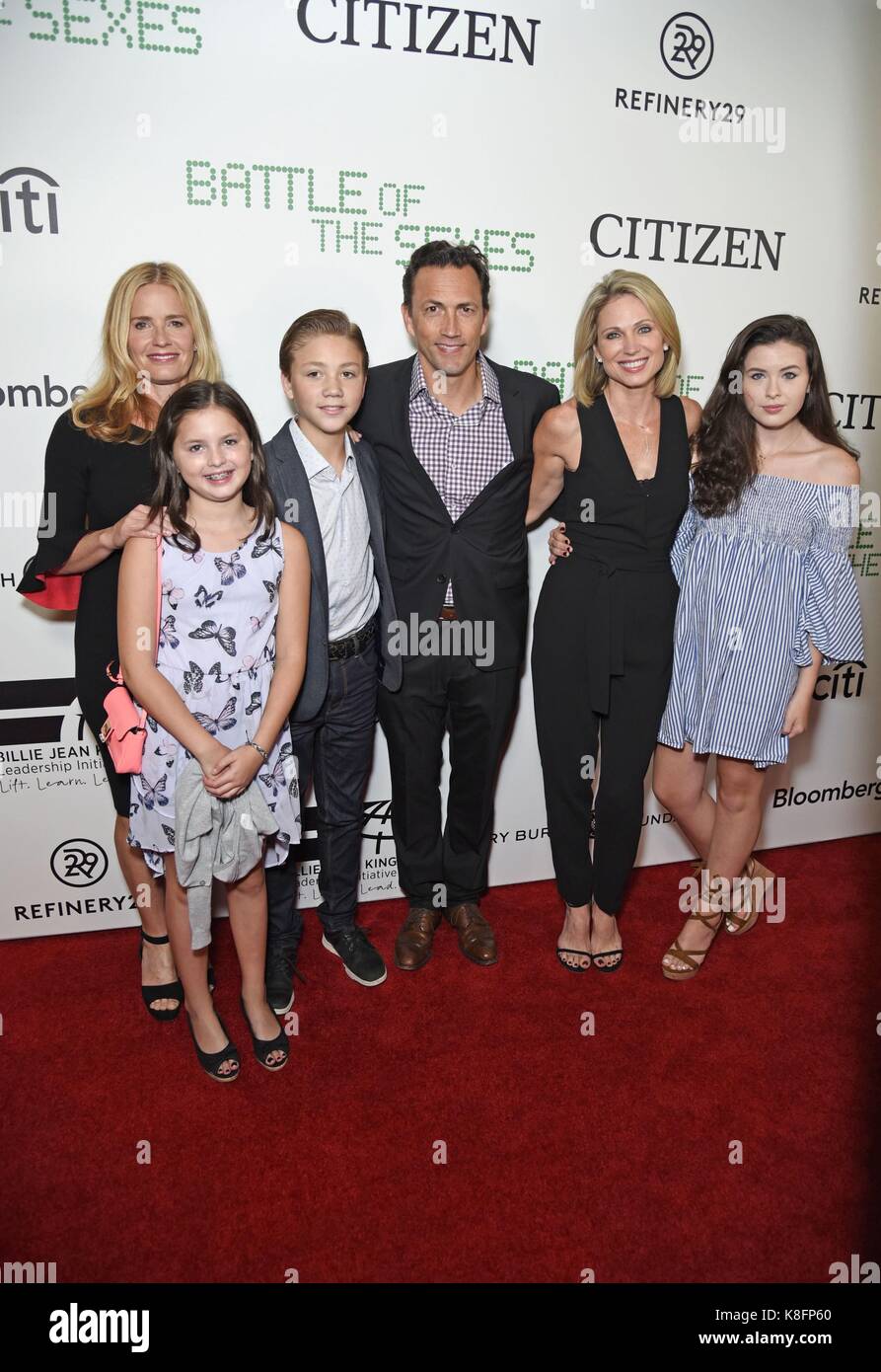 New York, NY, USA. 19th Sep, 2017. Elisabeth Shue, Ava McIntosh, Wyatt ...