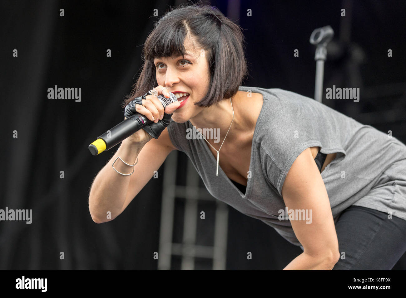 Chicago, Illinois, USA. 17th Sep, 2017. DESSA (MARGRET WANDER) during ...