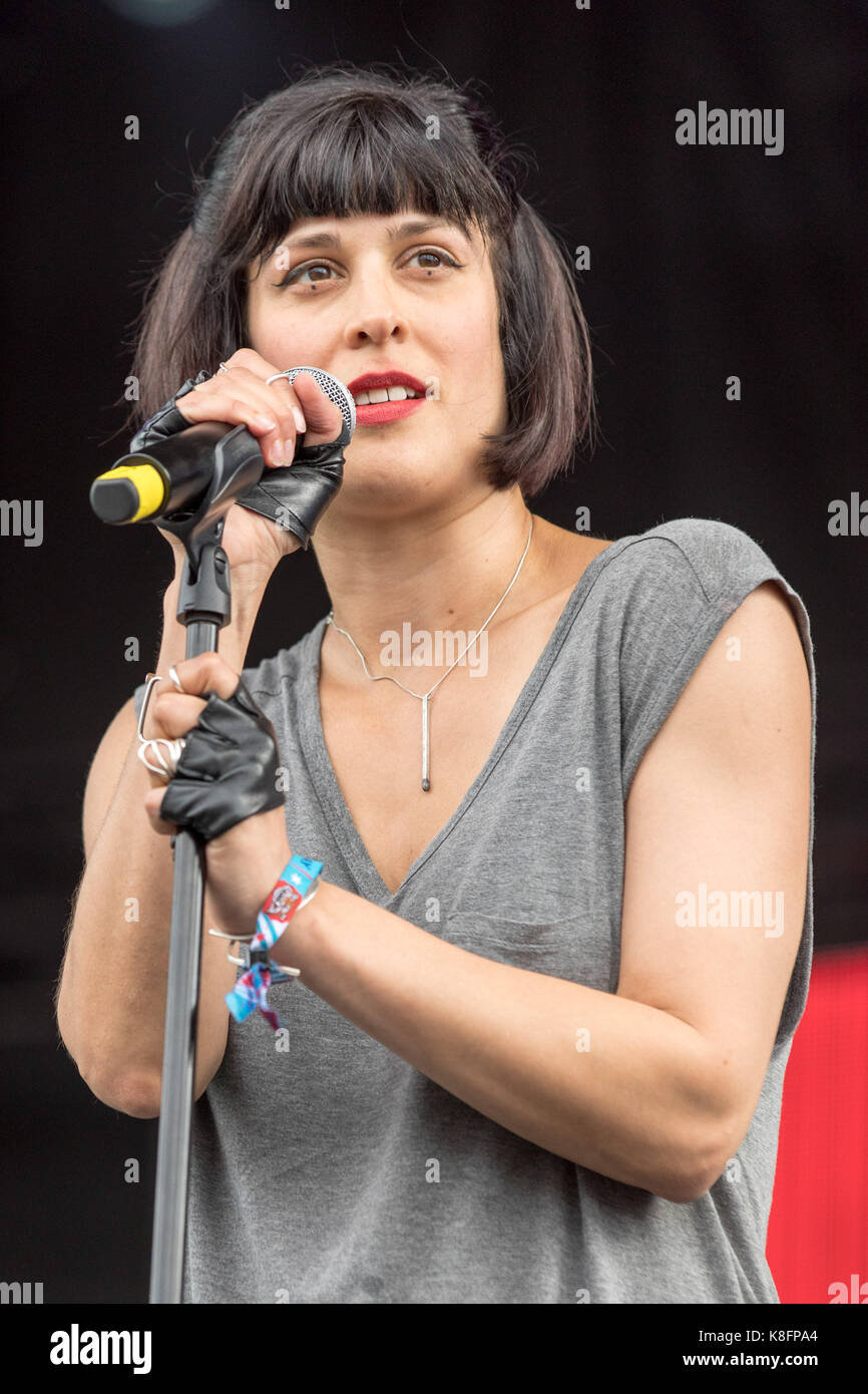 Chicago, Illinois, USA. 17th Sep, 2017. DESSA (MARGRET WANDER) during ...