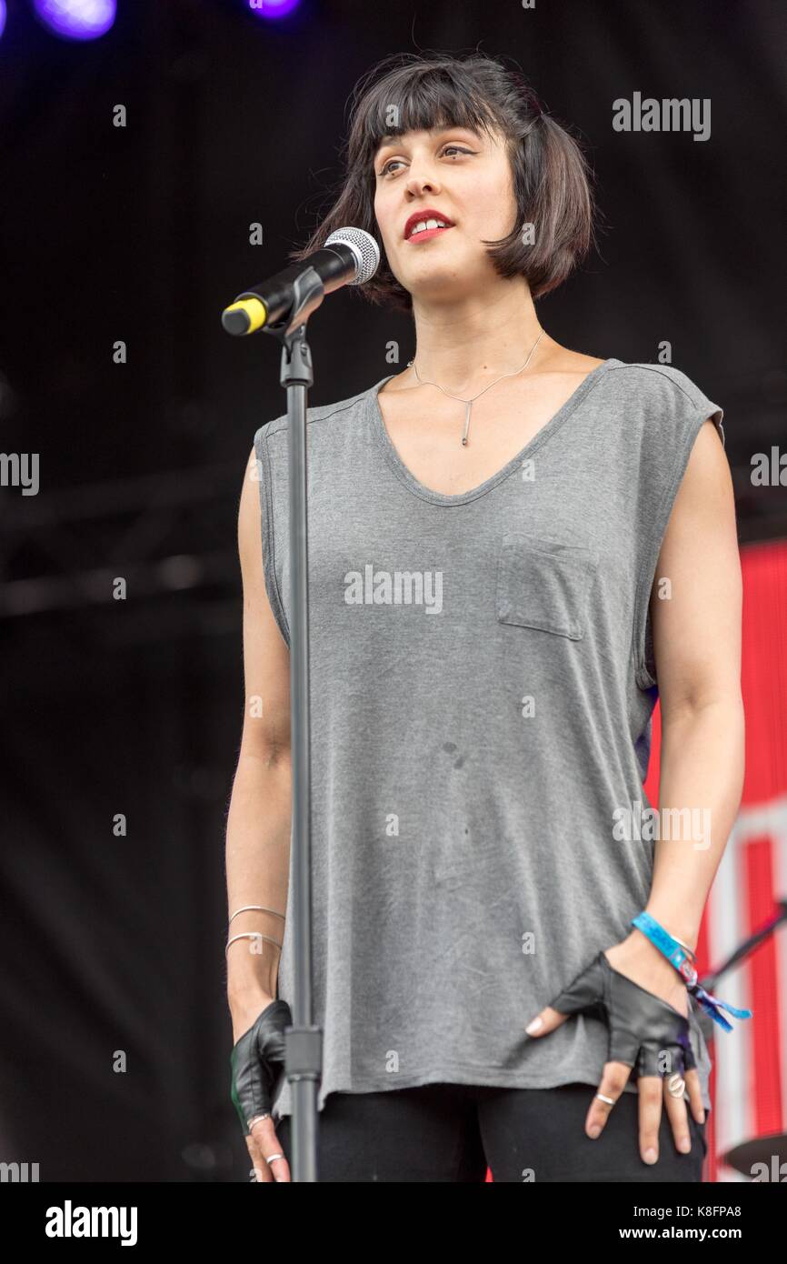 Chicago, Illinois, USA. 17th Sep, 2017. DESSA (MARGRET WANDER) during ...