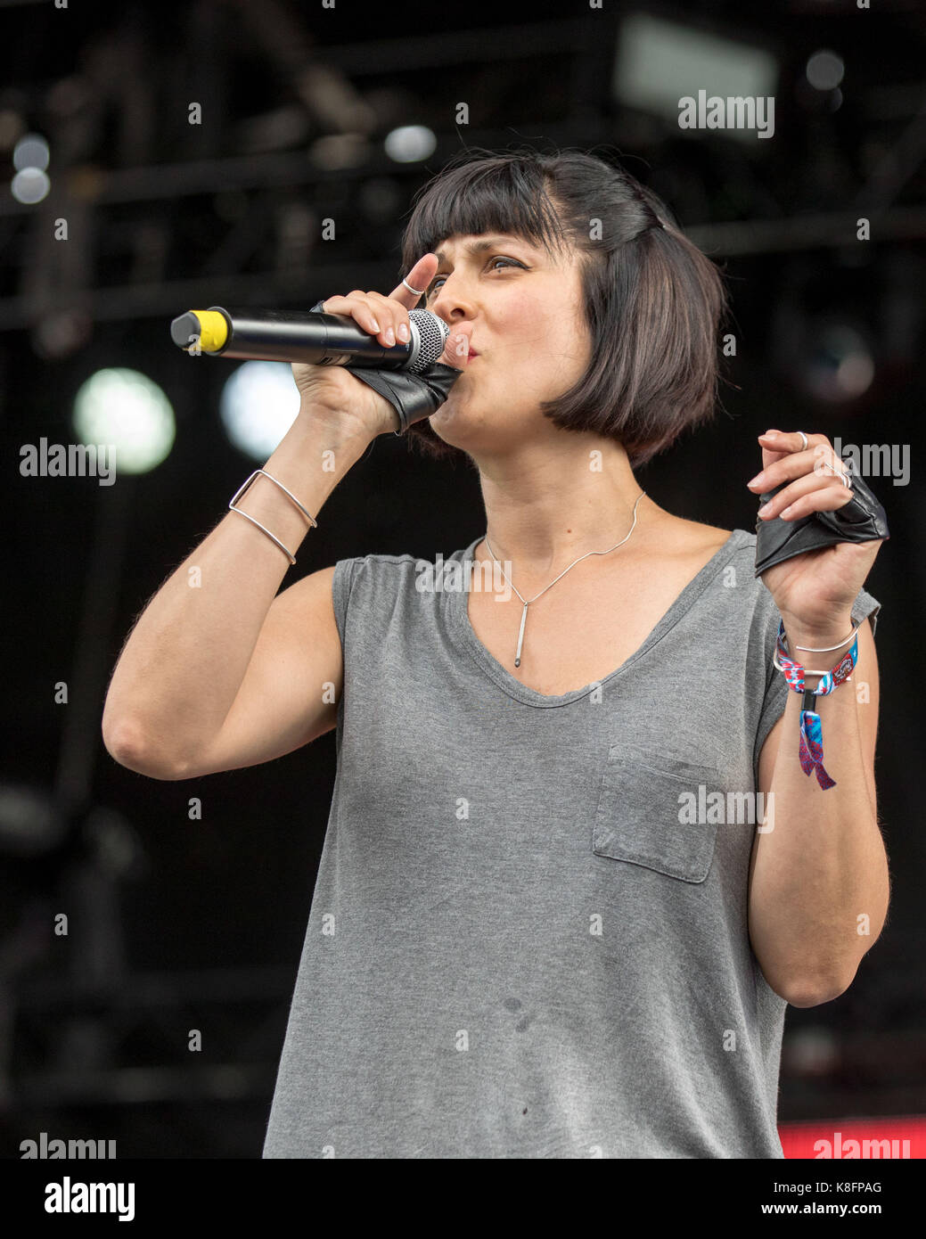 Chicago, Illinois, USA. 17th Sep, 2017. DESSA (MARGRET WANDER) during ...