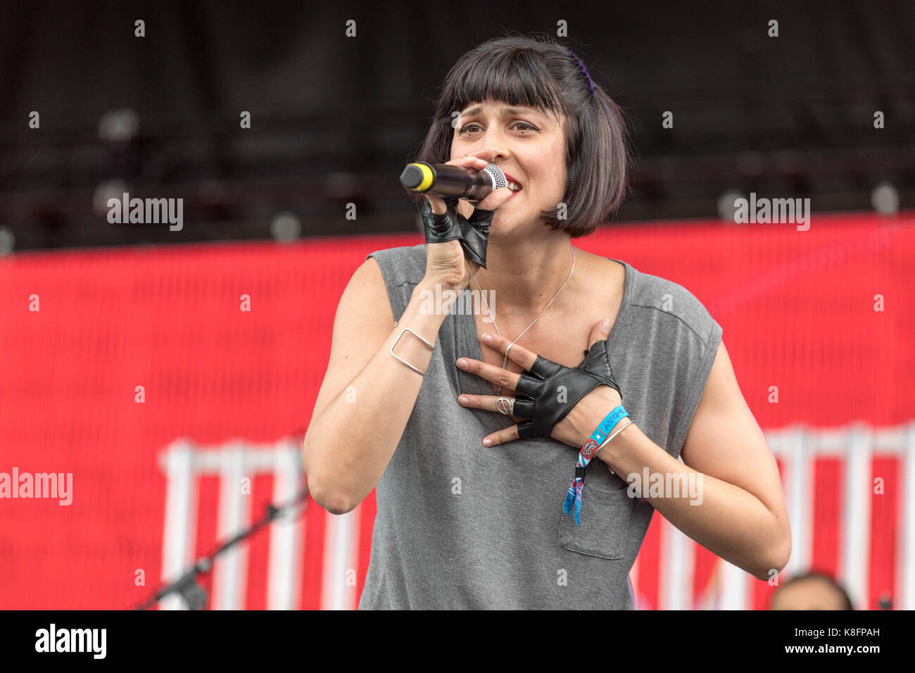 Chicago, Illinois, USA. 17th Sep, 2017. DESSA (MARGRET WANDER) during ...