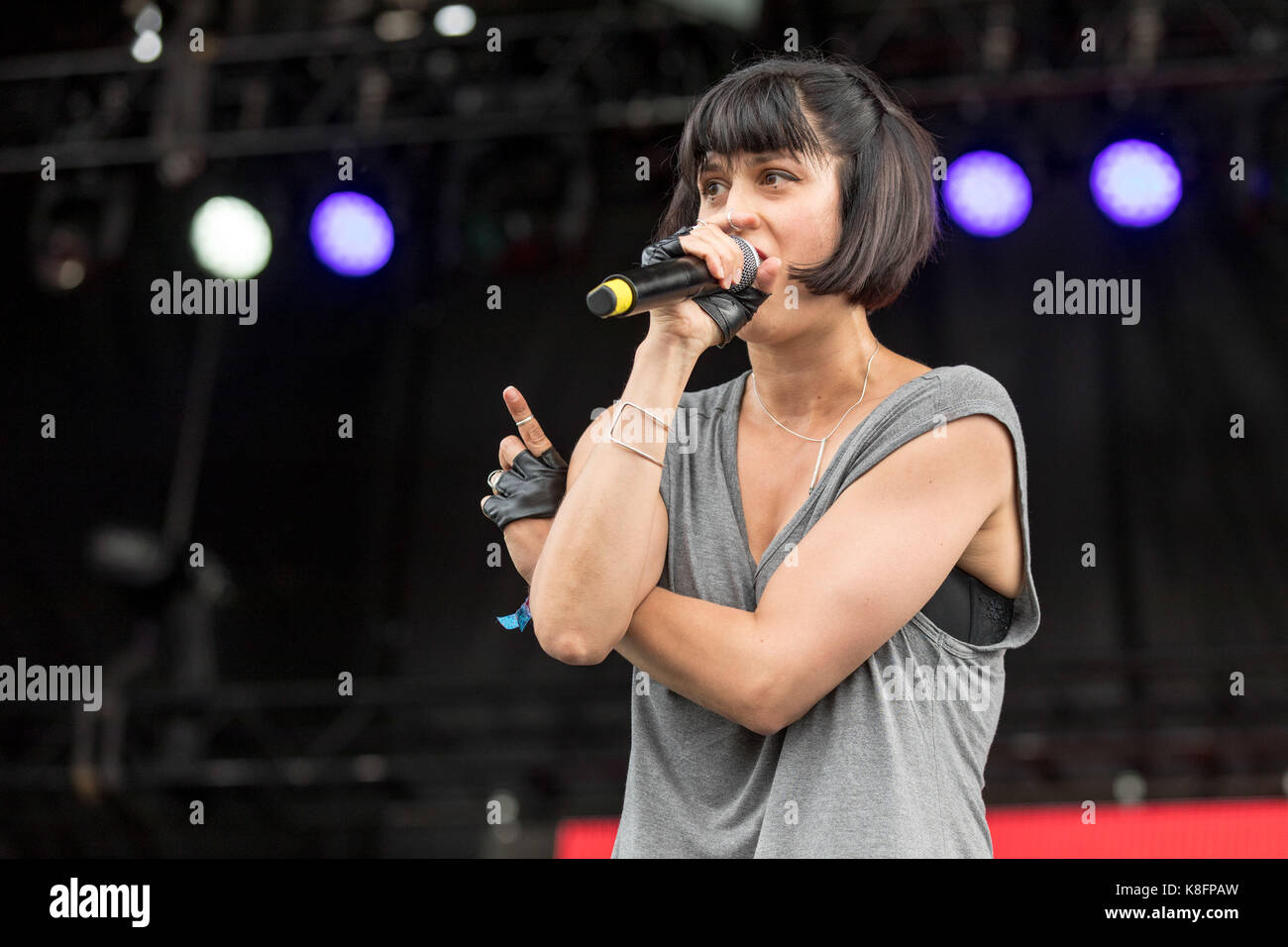 Chicago, Illinois, USA. 17th Sep, 2017. DESSA (MARGRET WANDER) during ...