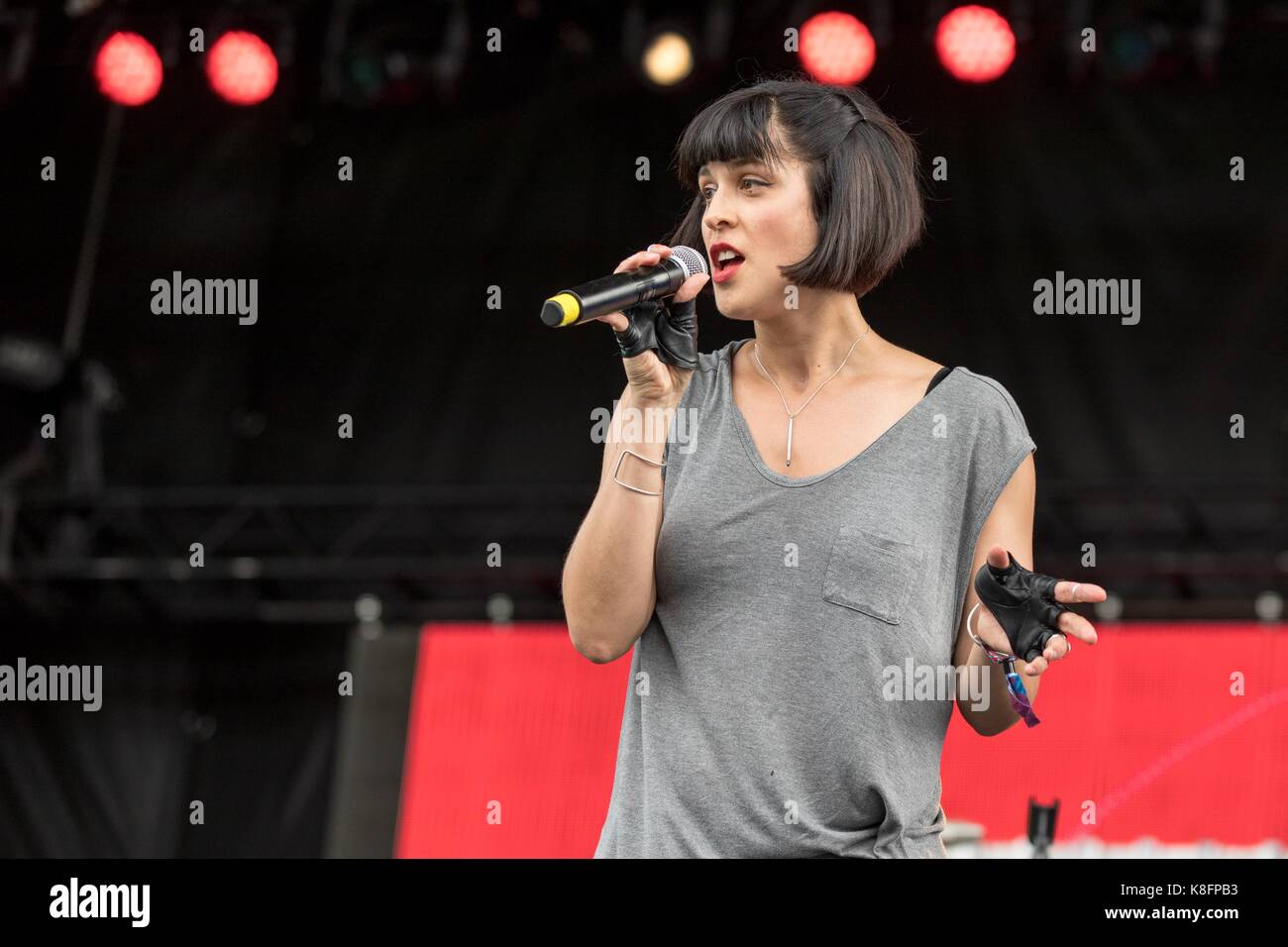 Chicago, Illinois, USA. 17th Sep, 2017. DESSA (MARGRET WANDER) during ...