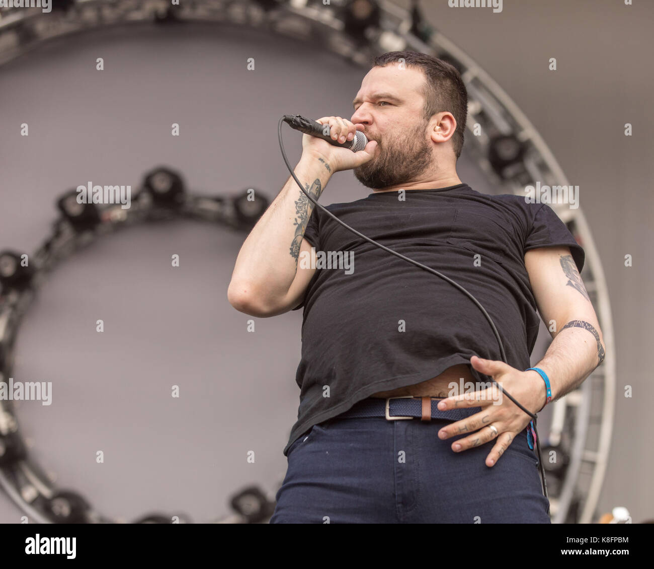 Chicago, Illinois, USA. 17th Sep, 2017. MAX BEMIS of Say Anything ...