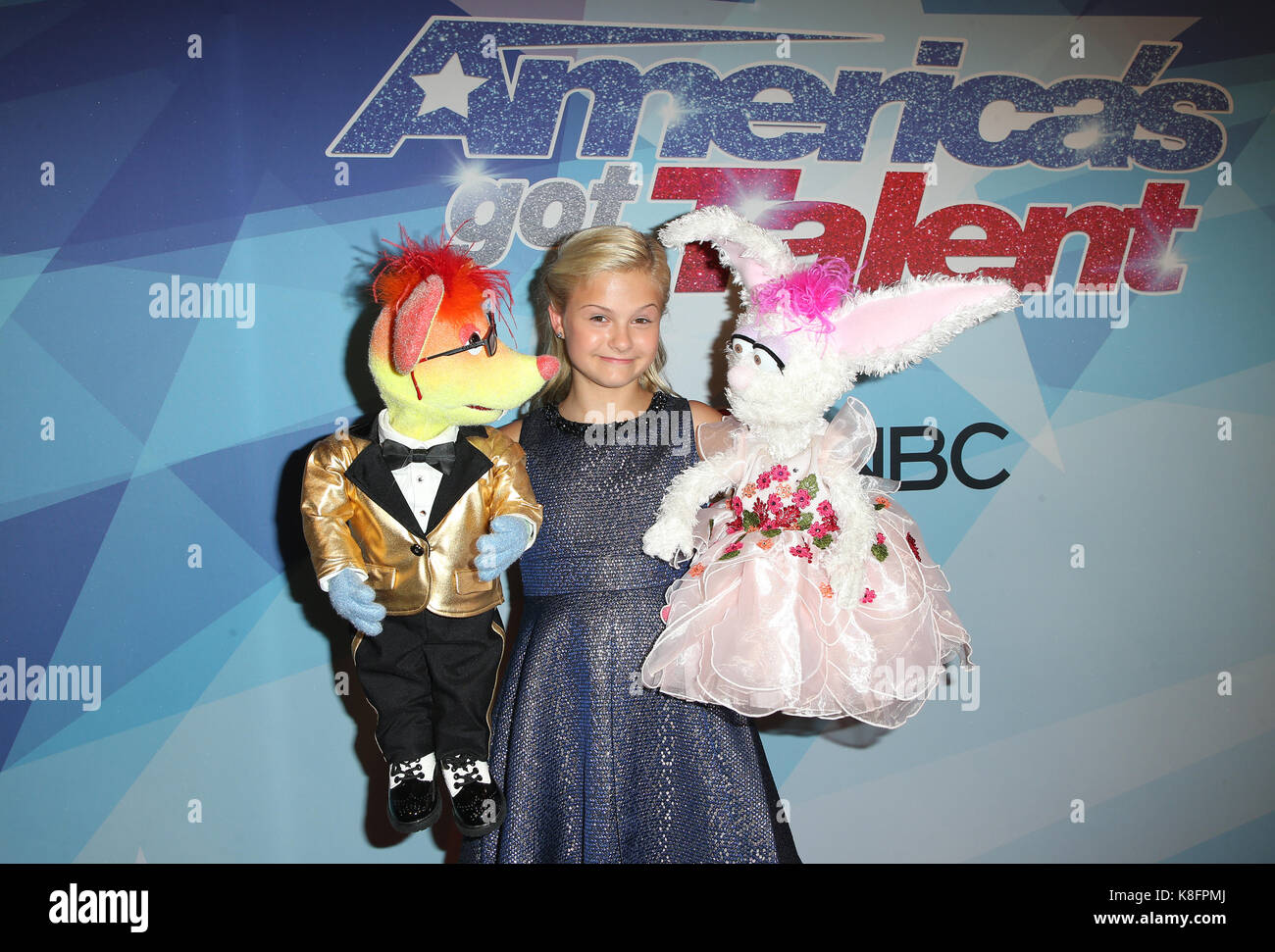 Hollywood, USA. 19th Sep, 2017. Darci Lynne, at AMERICA'S GOT TALENT ...