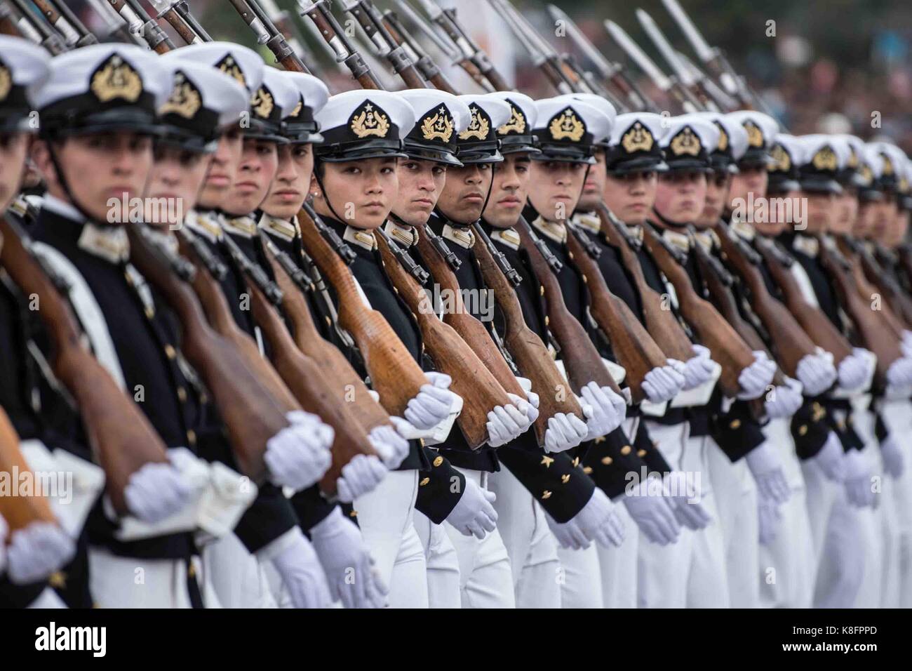 Day Of The Glories Of The Chilean Army High Resolution Stock ...