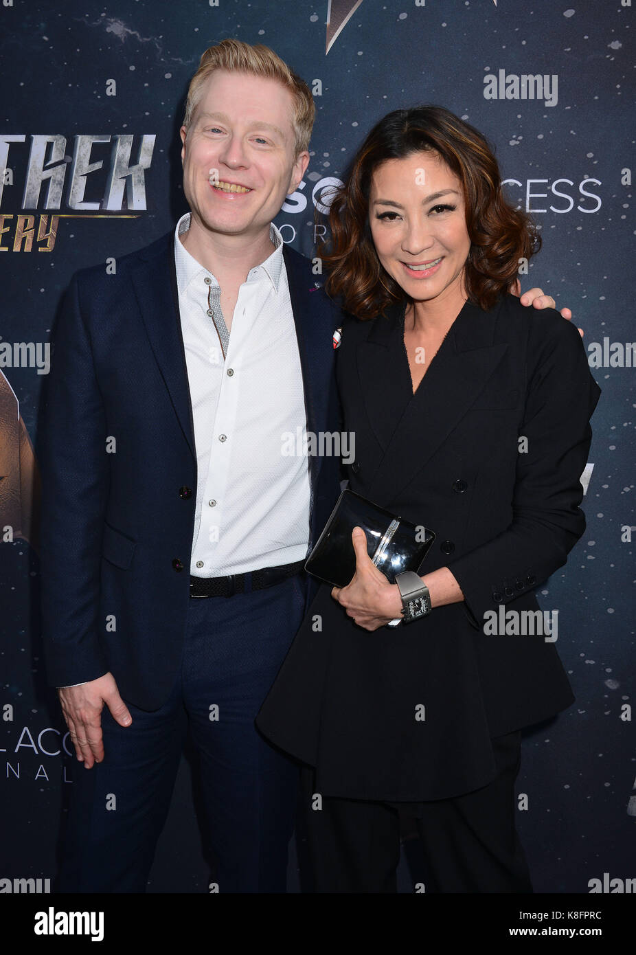 Los Angeles, USA. 19th Sep, 2017. Anthony Rapp, Michelle Yeoh 033 ...