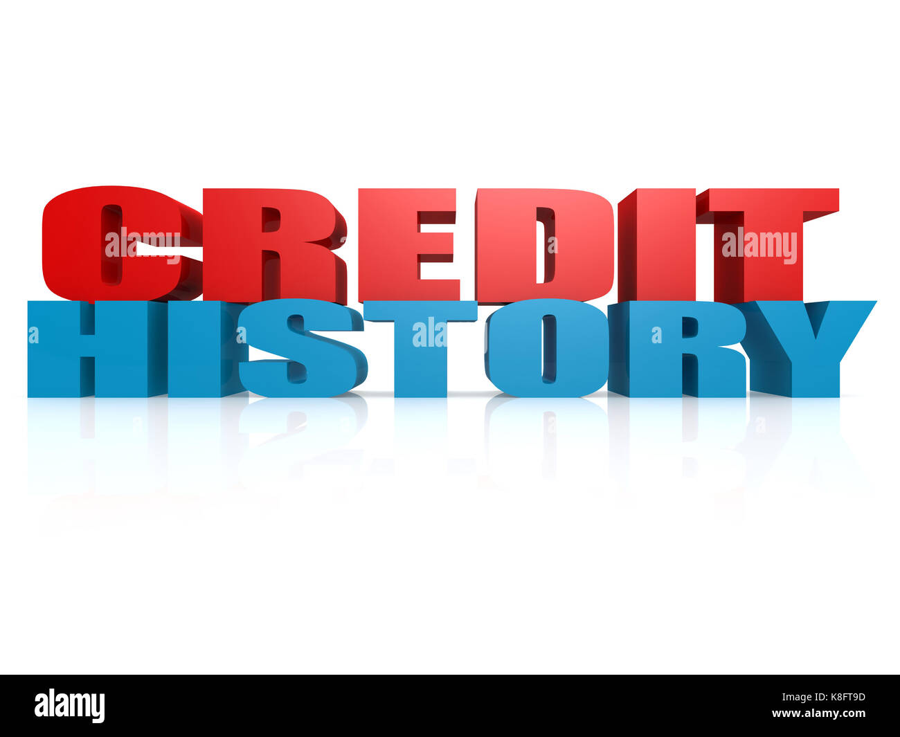 Credit History concept image with hi-res rendered artwork that could be ...