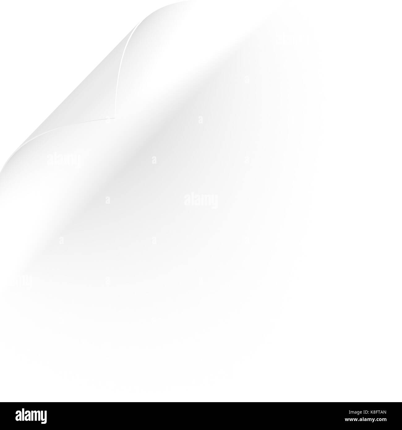 White paper roll Stock Photo - Alamy