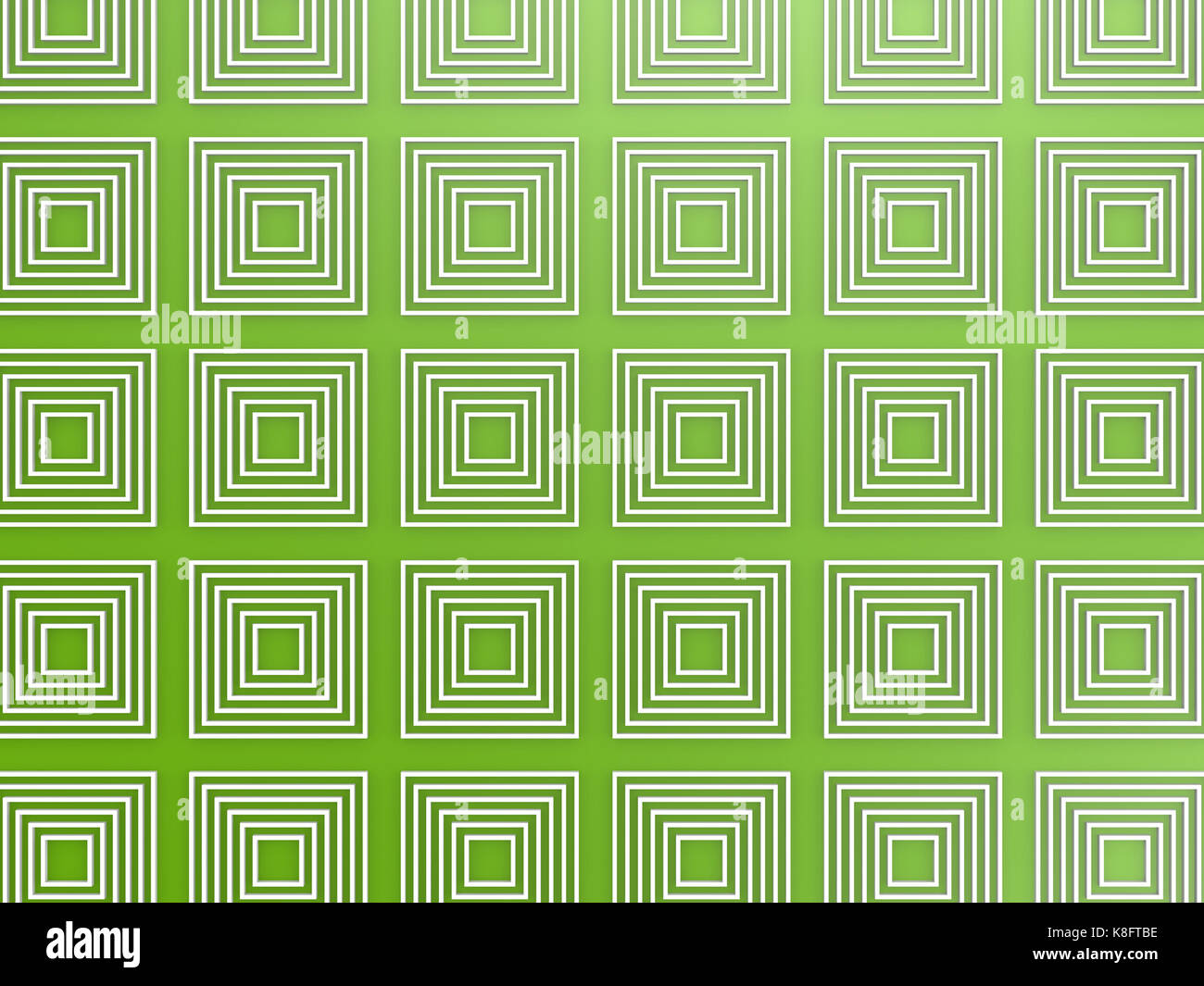 Green square pattern Stock Photo - Alamy