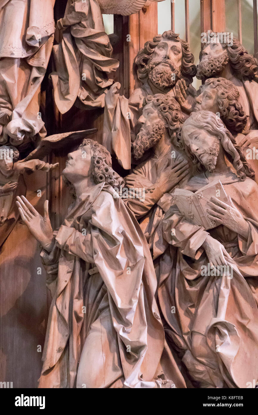 The Marien-altar of Tilman Riemenschneider, c. 1505-1508 ...