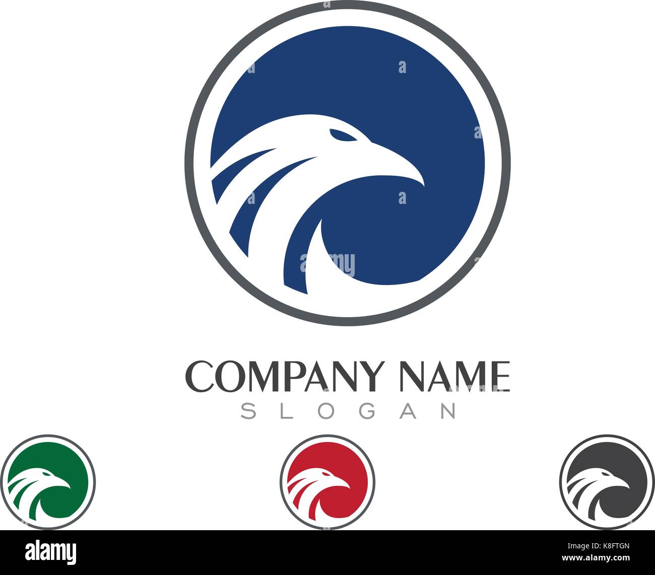 falcon eagle icon Template design illustration Stock Vector Image & Art ...