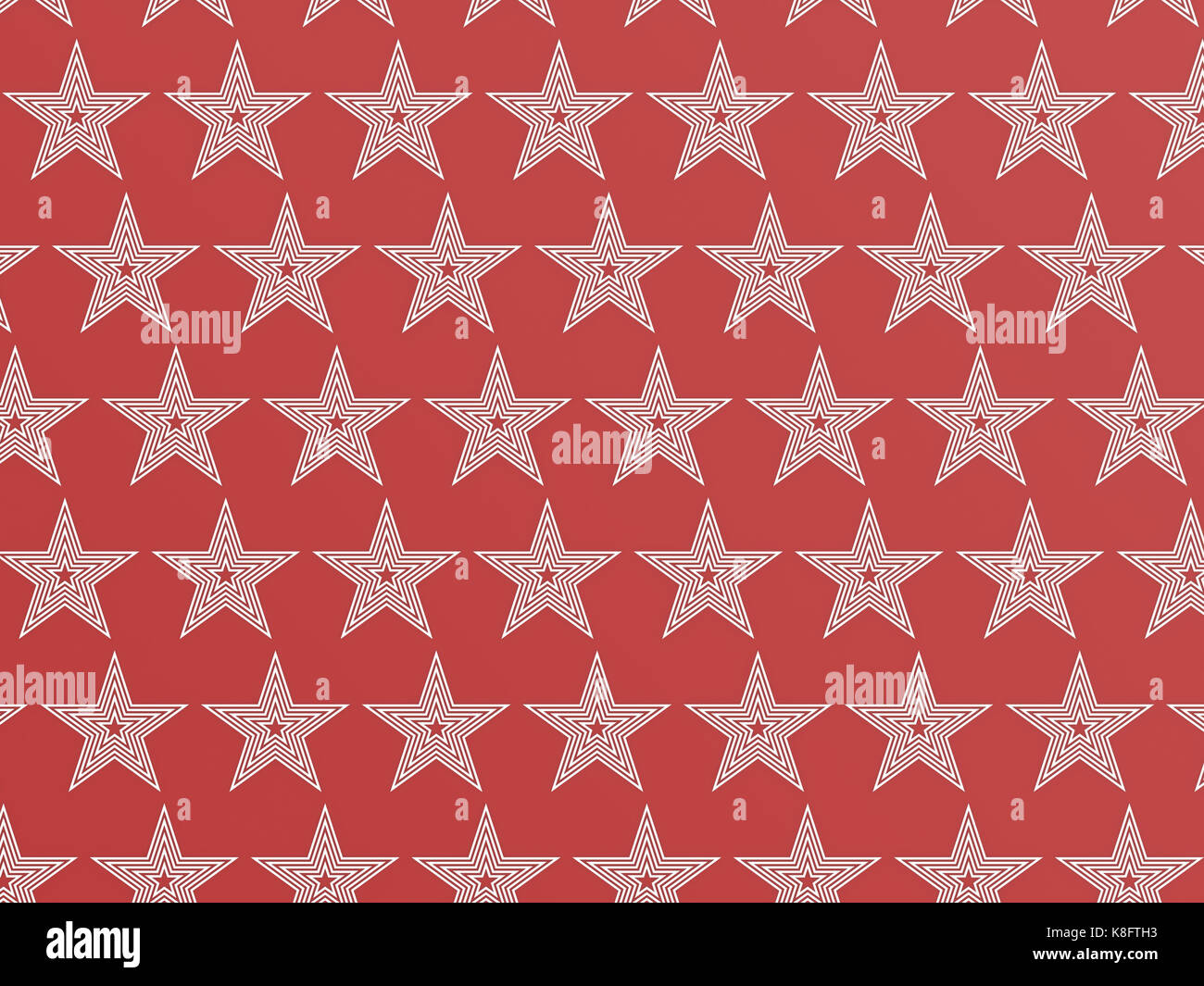 Red star pattern Stock Photo - Alamy