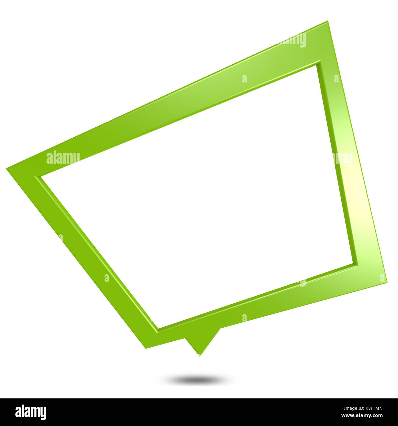 Speech bubbles text outline Cut Out Stock Images & Pictures - Alamy