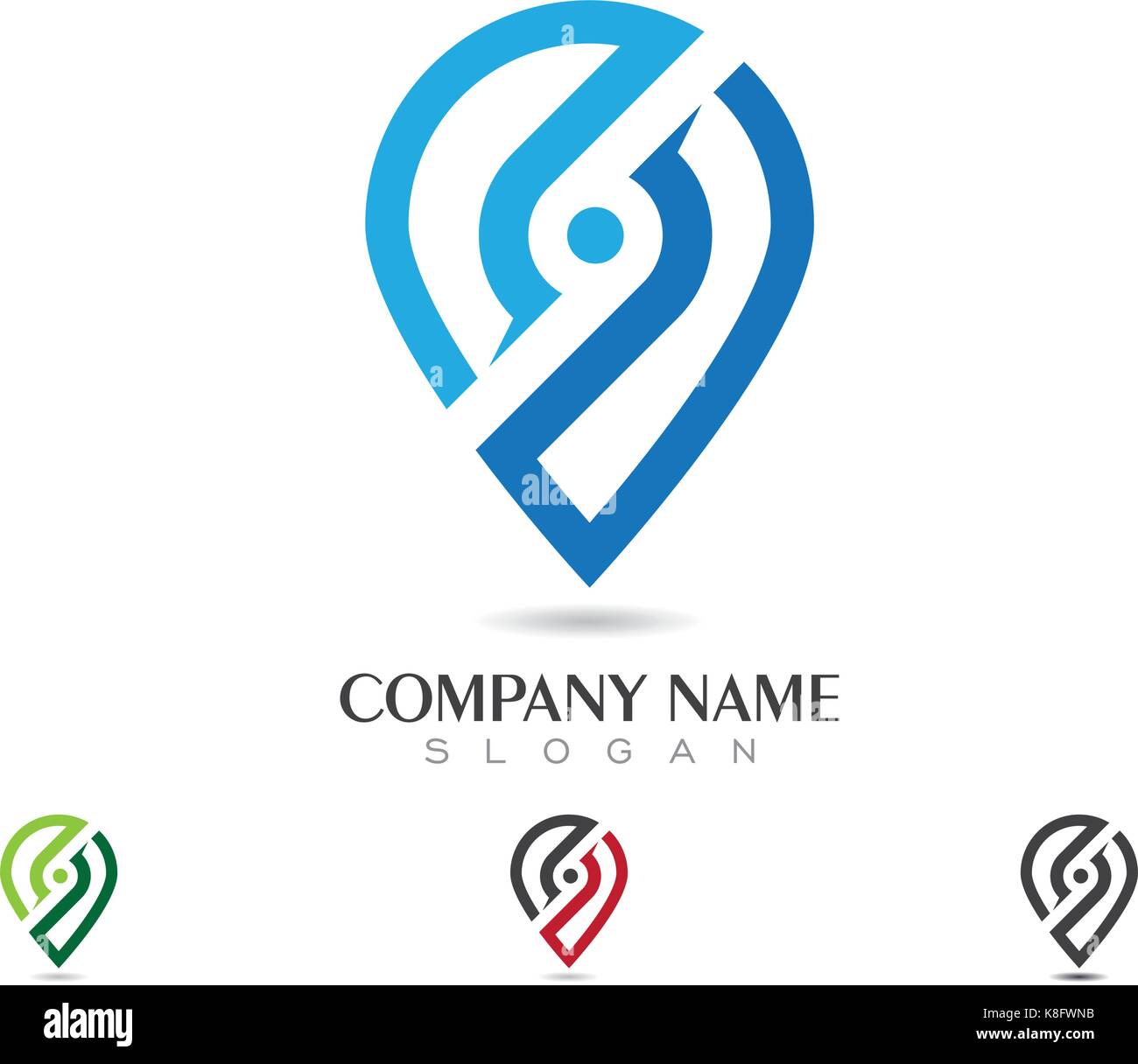 Point logo hi-res stock photography and images - Alamy