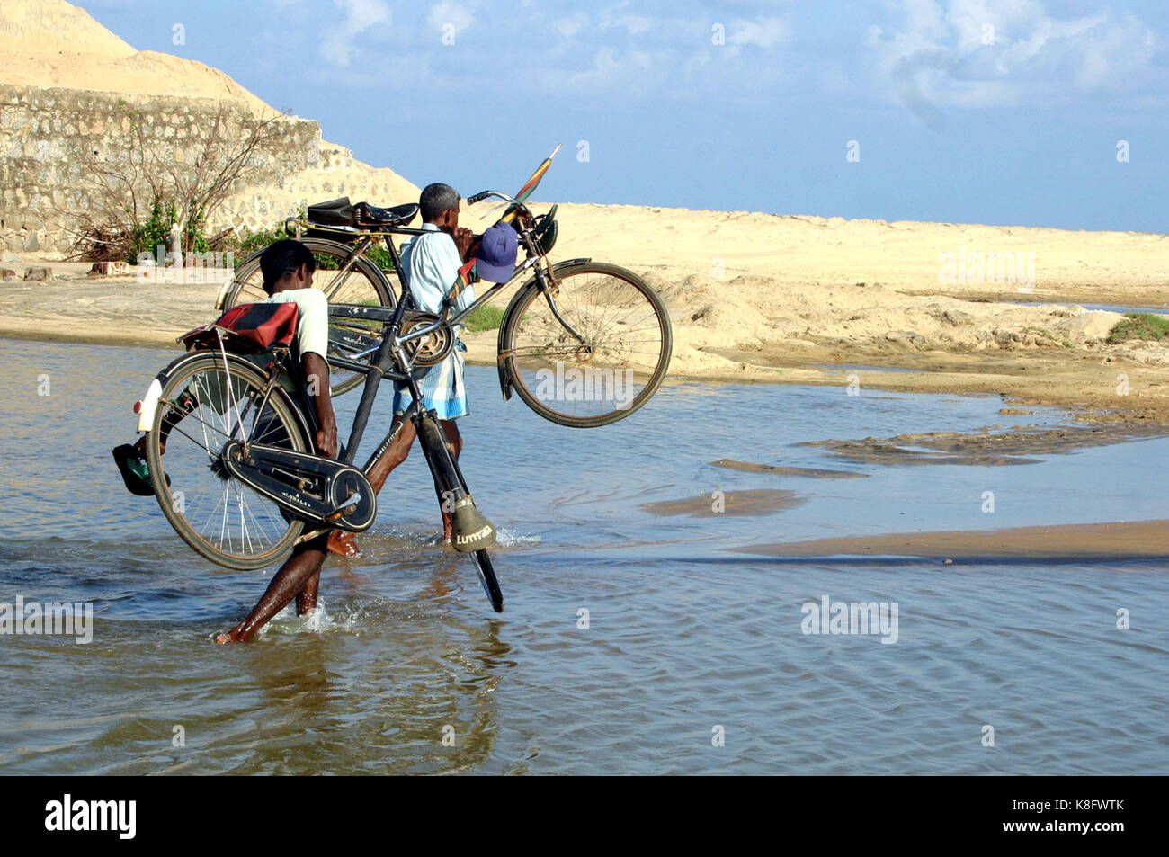 Sri Lanka, Ampara District, Arugam Bay, Pottuvil a small fishing ...