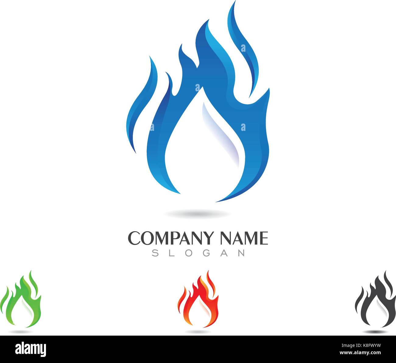 Gas Flame Logo