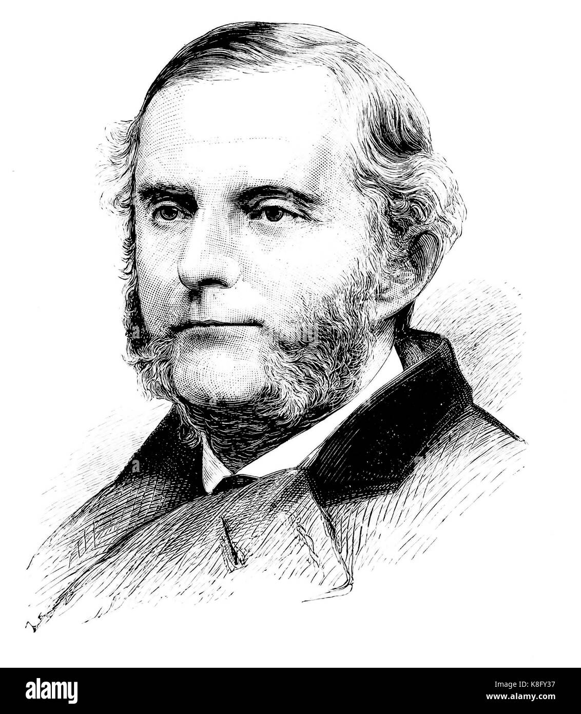 JOSIAH PARSONS COOKE (1827-1894) American scientist who worked on ...