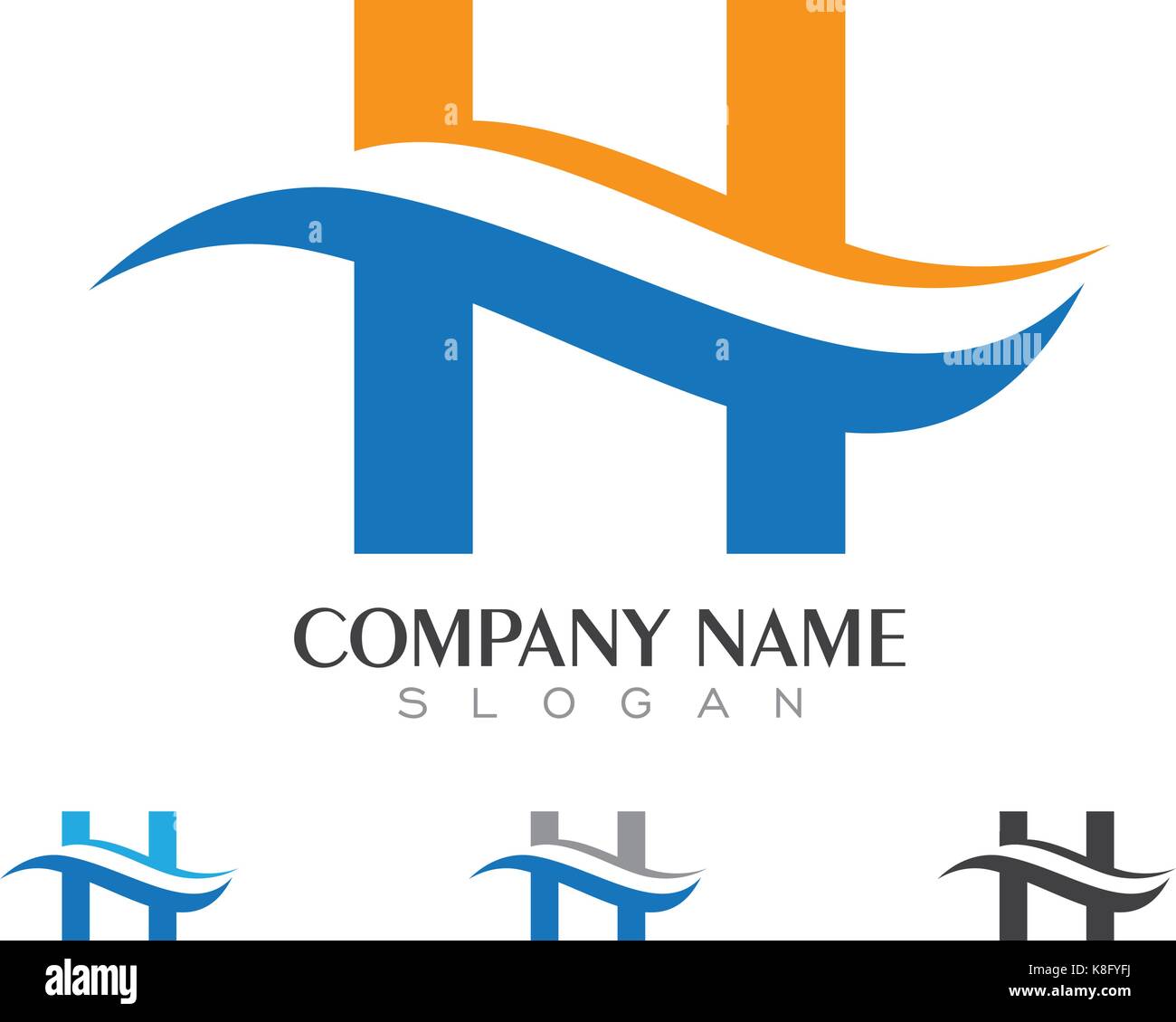 H letter law logo Cut Out Stock Images & Pictures - Alamy