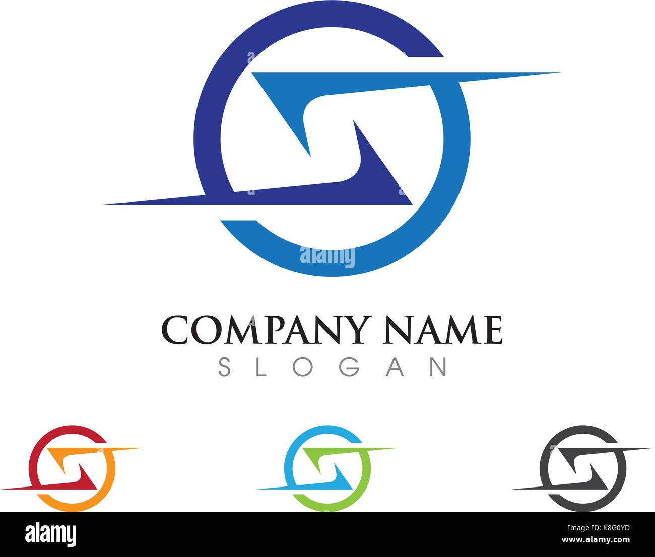Business corporate S letter logo design vector Stock Vector Image & Art ...