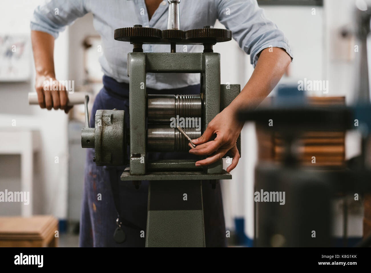 Making rod hi-res stock photography and images - Alamy