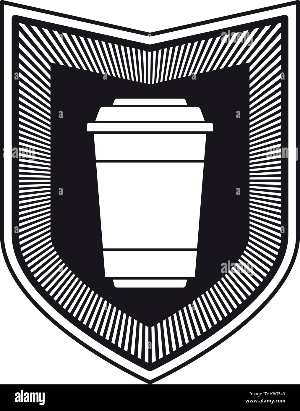 decorative logo shield of glass disposable for hot drinks with lid ...