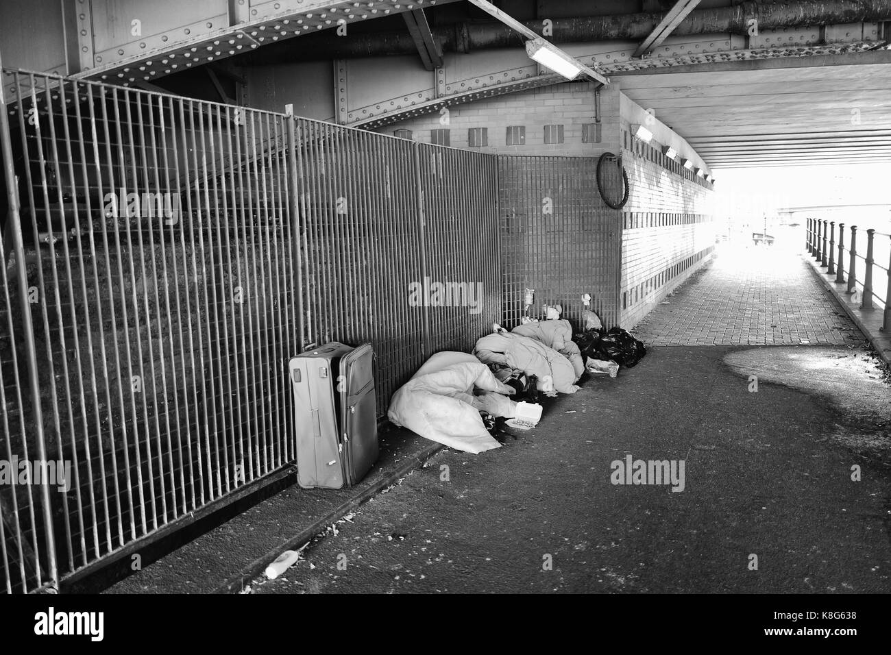 Bristol Homeless River Avon Stock Photo - Alamy