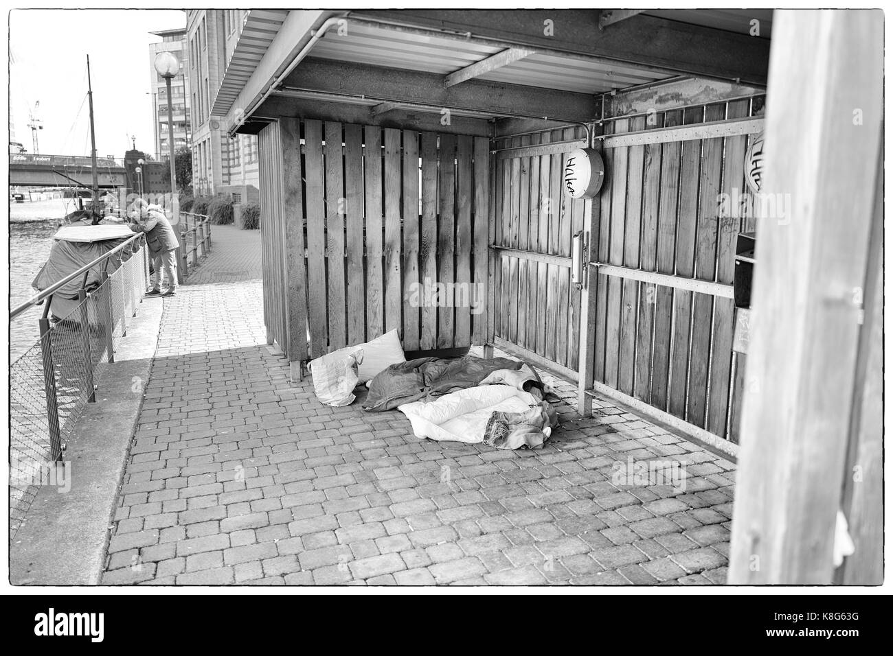 Bristol Homeless River Avon Stock Photo - Alamy