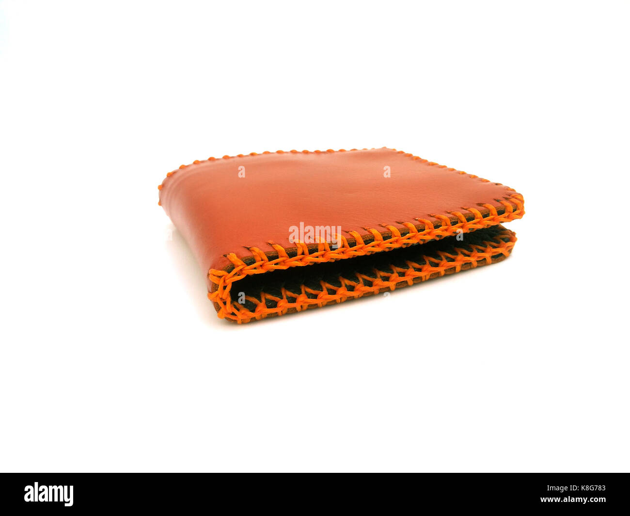 Stylish orange wallet hi-res stock photography and images - Alamy
