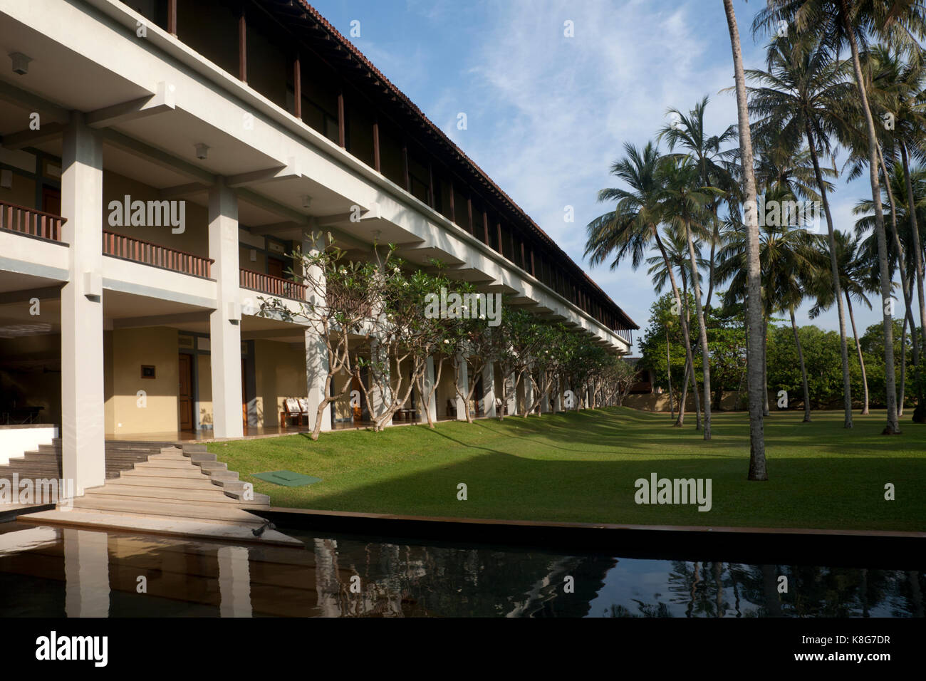 blue water hotel wadduwa western province sri lanka Stock Photo - Alamy