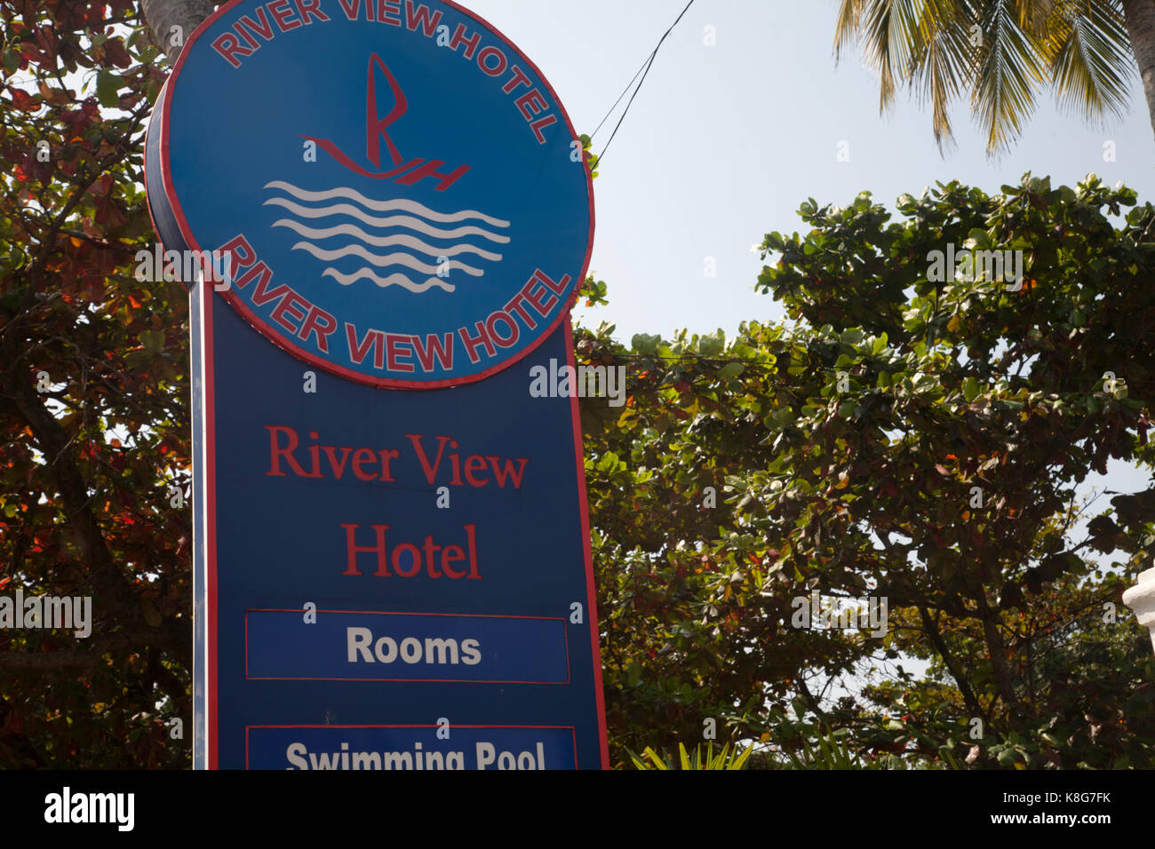 river view hotel wadduwa western province sri lanka Stock Photo - Alamy