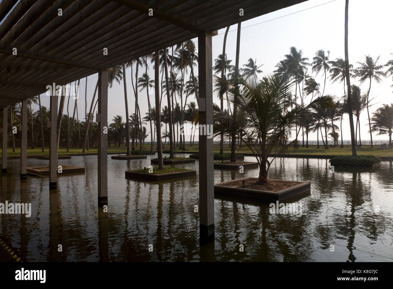 blue water hotel wadduwa western province sri lanka Stock Photo - Alamy