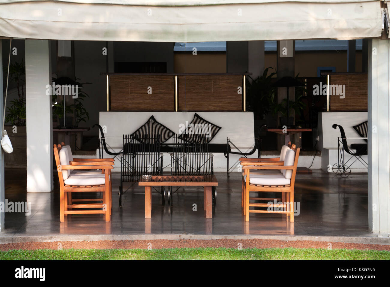 blue water hotel wadduwa western province sri lanka Stock Photo - Alamy