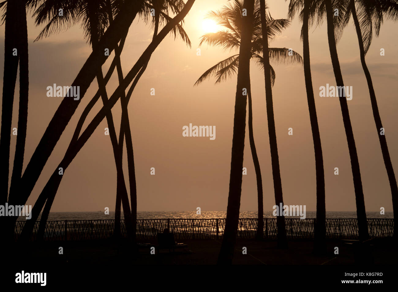 sunset wadduwa western province sri lanka Stock Photo - Alamy